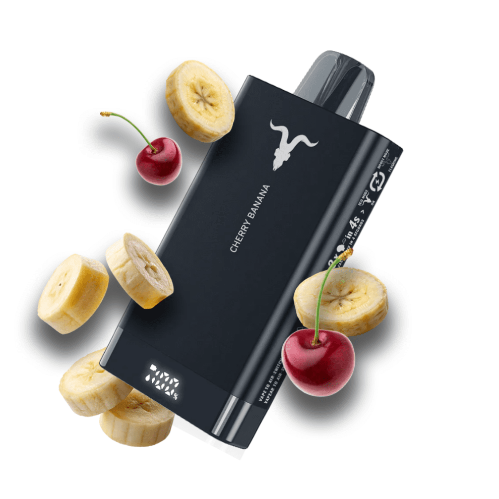 Pod V150 Ignite: 15.000 Puffs Cherry Banana - Vaporesso