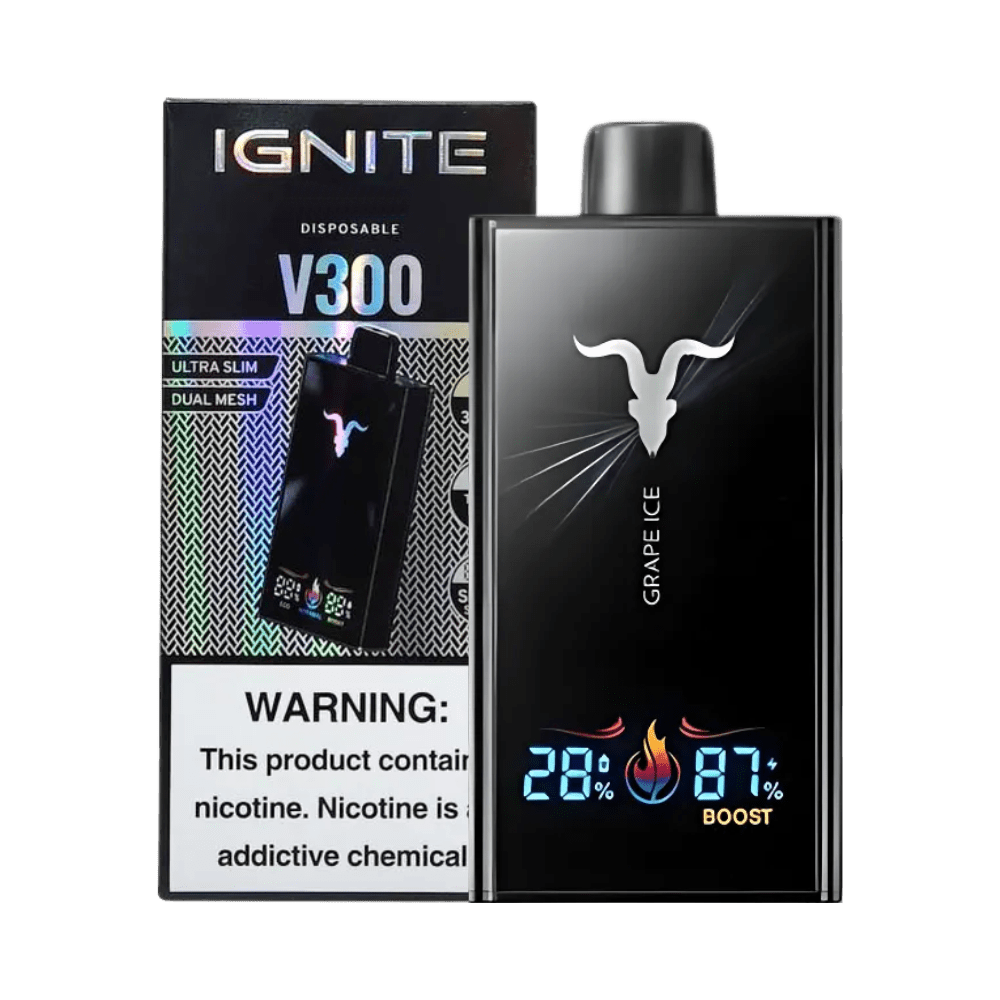 Pod Descartável V300 Ignite - 30.000 Puffs - Black Edition - Vaporesso ...